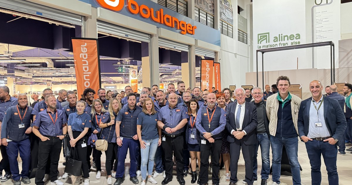 Inauguration enseigne Boulanger Inauguration enseigne boulanger ...